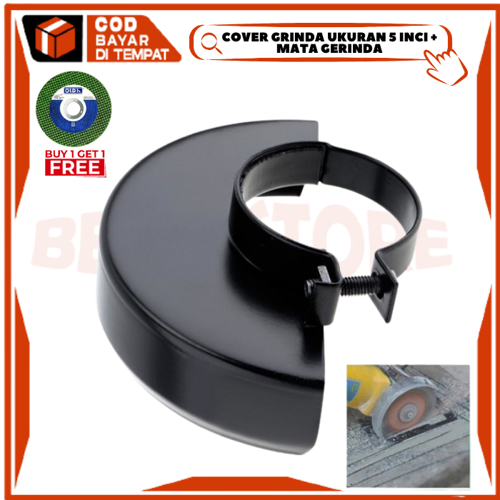 Jual Cover Penutup Gerinda Pelindung Gerinda 5 inci Serbaguna Berbahan ...
