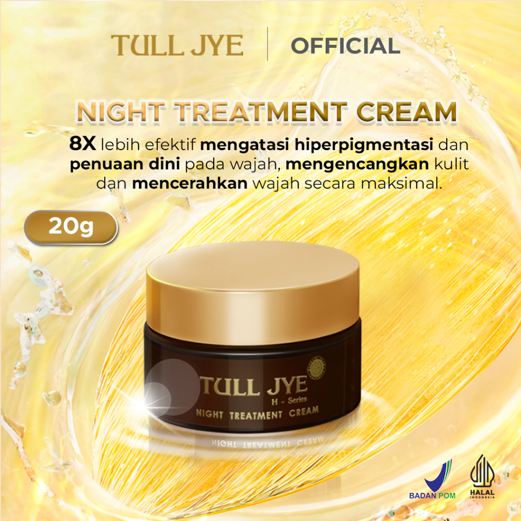 Jual Tull Jye H Series Night Treatment Cream | Shopee Indonesia