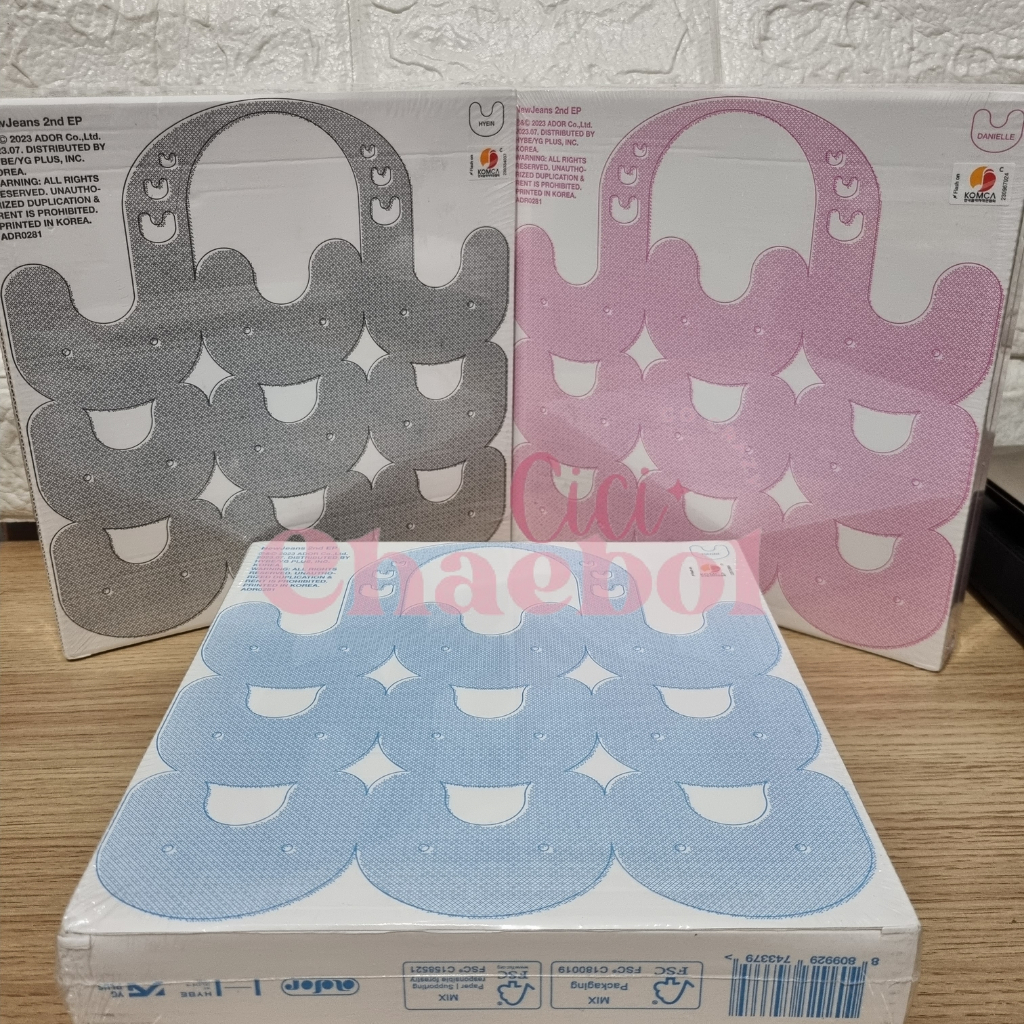 Jual READY Sealed Album NewJeans 2nd EP 'Get Up' Bunny Beach Bag ver. Hanni Hyein Danielle NJ ...