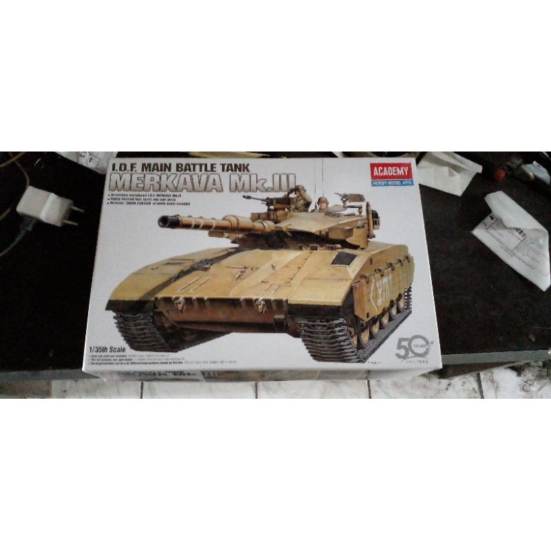 Jual Academy model kit 1/35 Tank IDF Merkava mk 3 Merkava mk lll ...