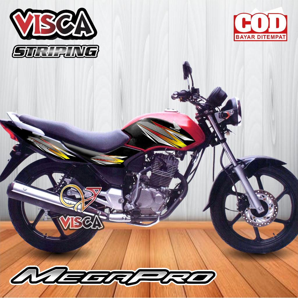 Jual Stiker Striping Mega Pro Primus Variasi Racing Batik | Shopee ...