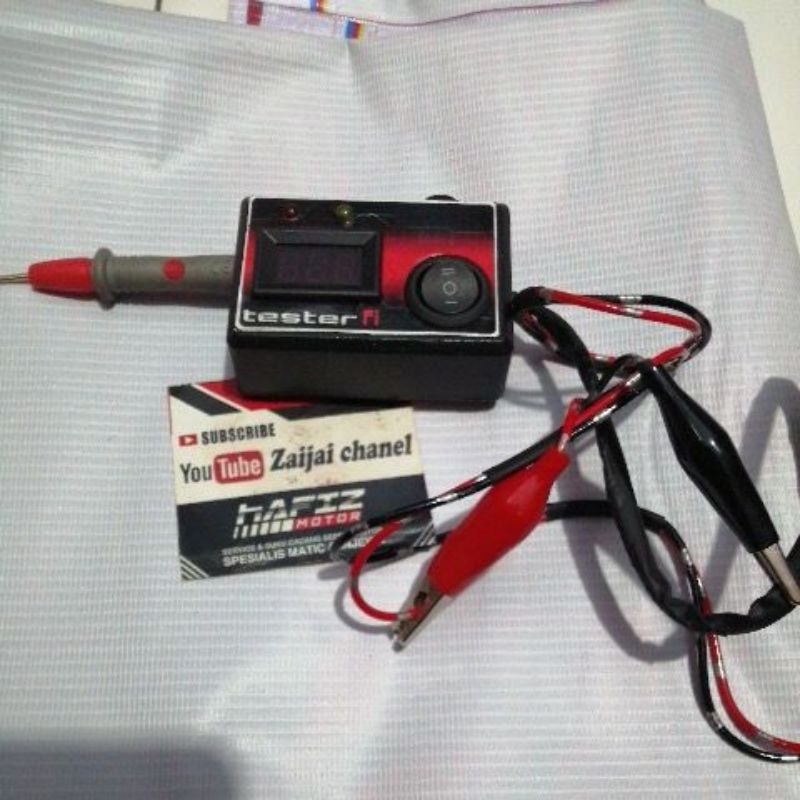 Jual tester tegangan palsu motor injeksi tester tegangan dc | Shopee ...
