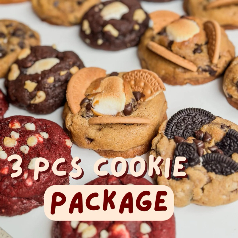 Jual 3 PIECES SOFT COOKIE PACKAGE - (include bubble wrap) | Shopee ...