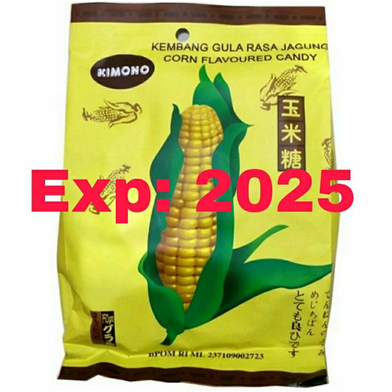 Jual Permen kimono jagung/kimono corn candy/permen rasa jagung | Shopee ...