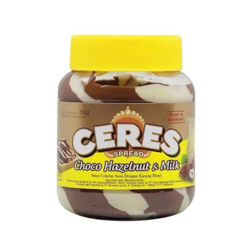 Jual CERES Choco Spread Hazlenut & Milk 320 Gram | Shopee Indonesia