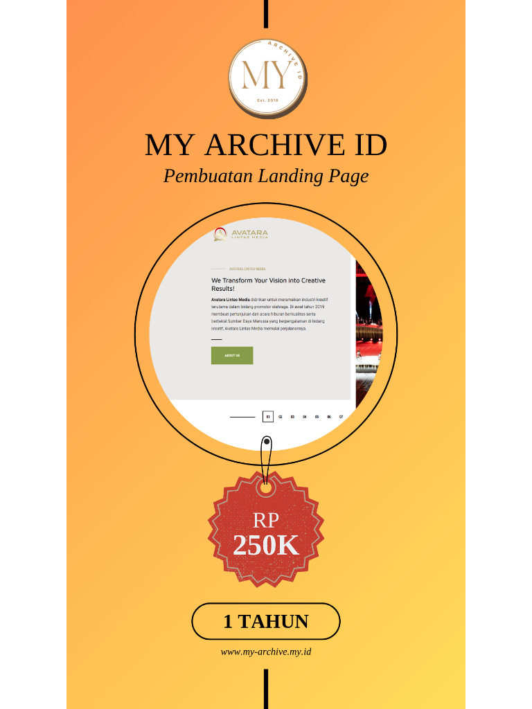 Jual Promo Website Perusahaan, Sekolah, Toko, Portofolio Jangka 1 Tahun ...