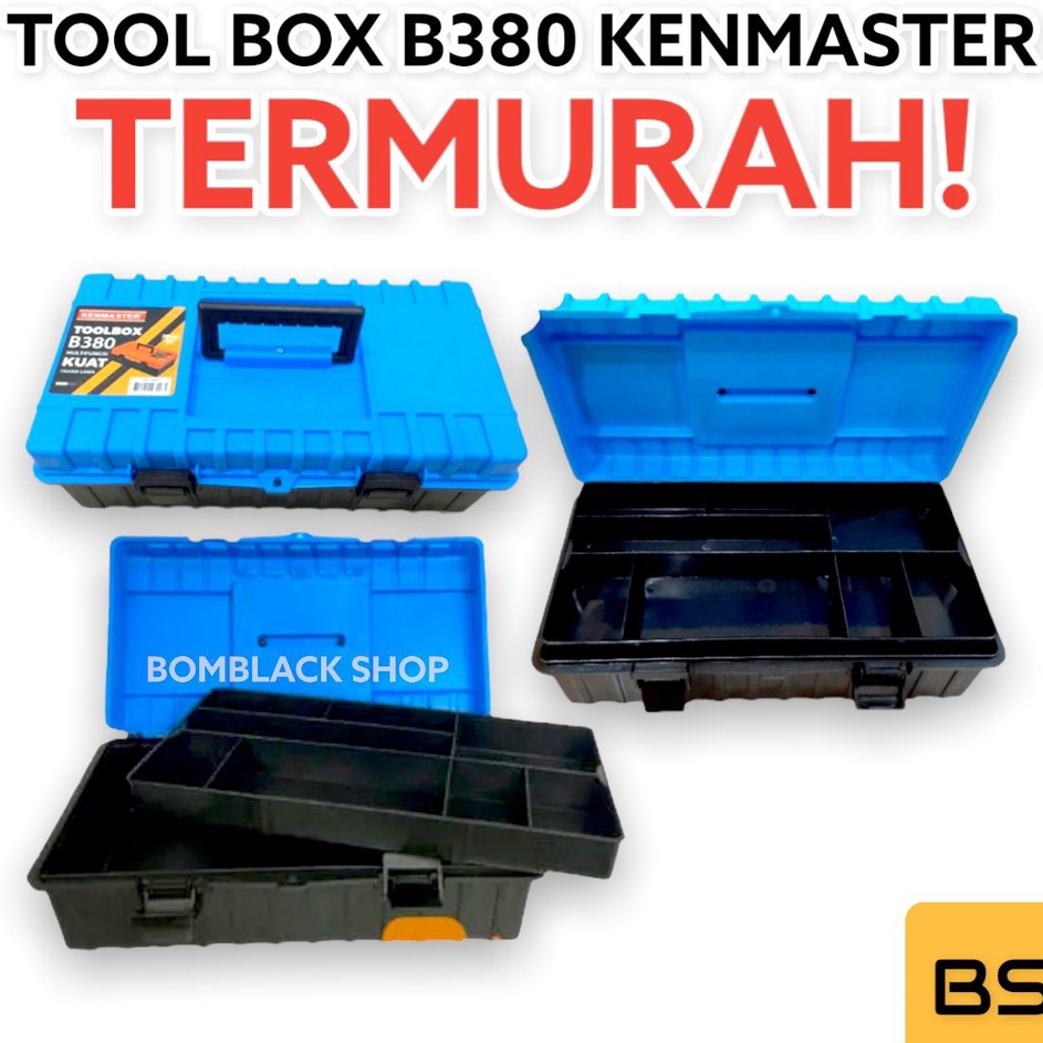 Jual cS KENMASTER Tool Box B38 Toolbox Tool Kit Tempat Kunci Perkakas ...