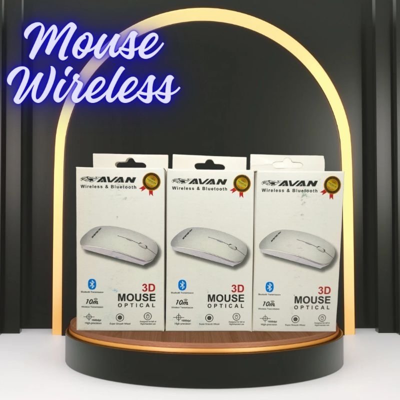 Jual Mouse wirelles OEM PC/Mouse slim avan murah | Shopee Indonesia
