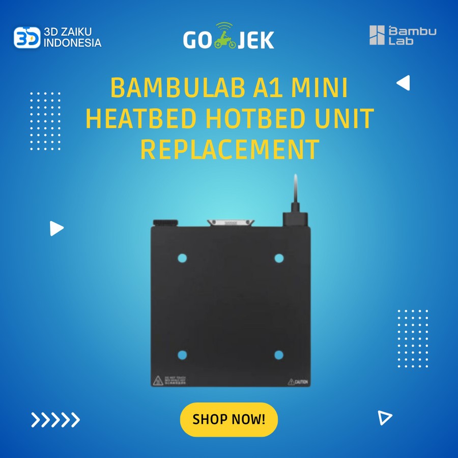 Jual Original Bambulab A1 Mini Heatbed Hotbed Unit Replacement | Shopee ...