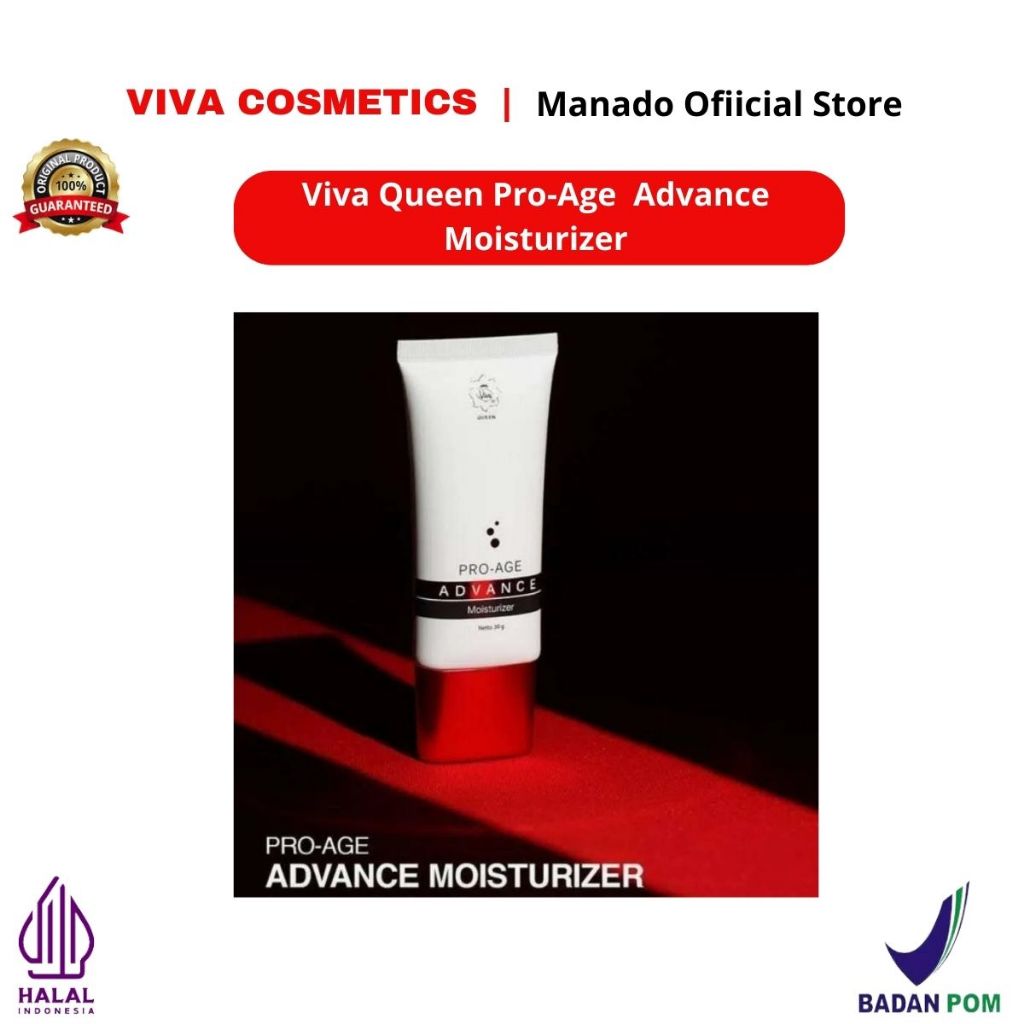 Jual MANADO VIVA QUEEN PRO-AGE ADVANCE MOISTURIZER ORIGINAL | Shopee ...