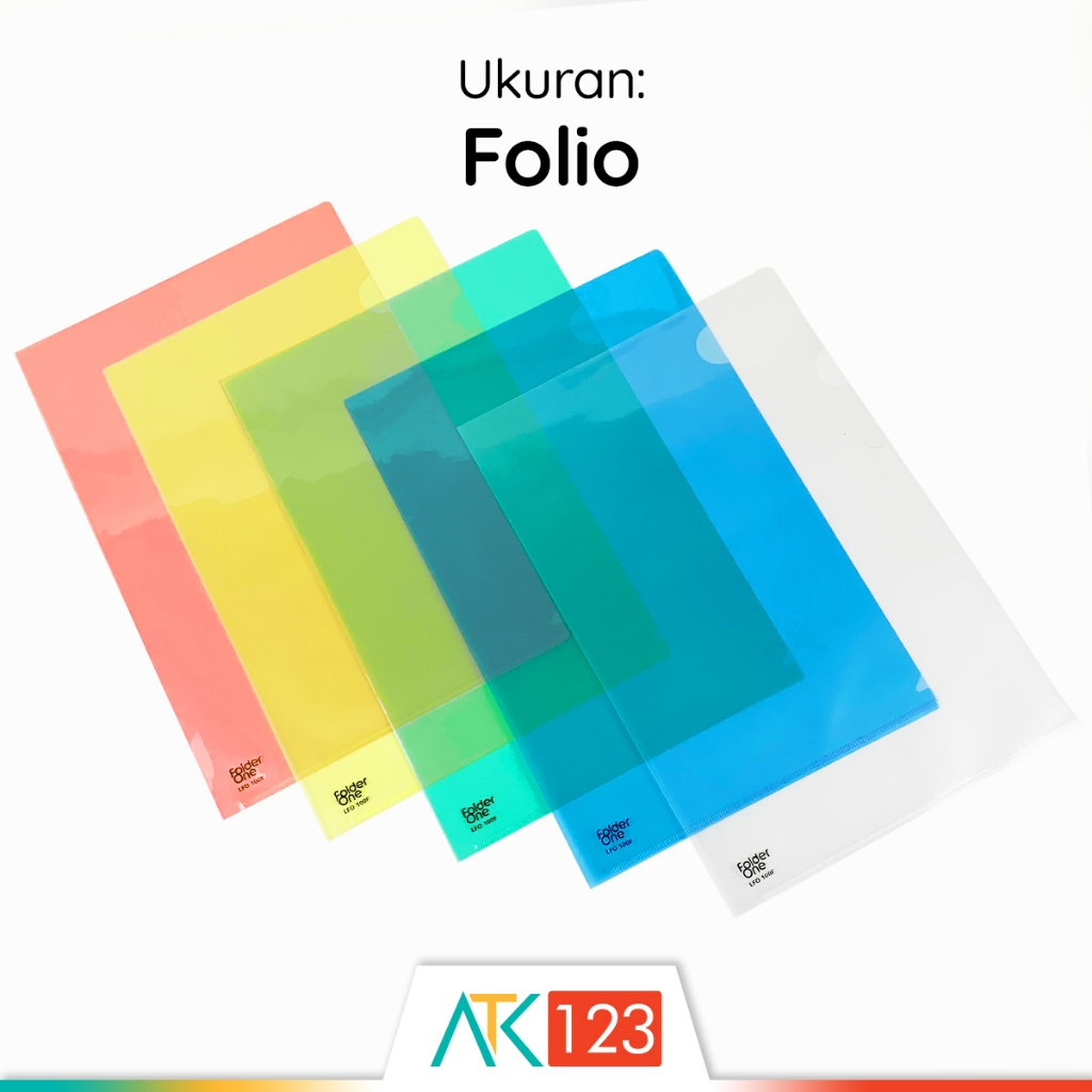 Jual Map L / Clear Sleeves Folio - Folder One | Shopee Indonesia