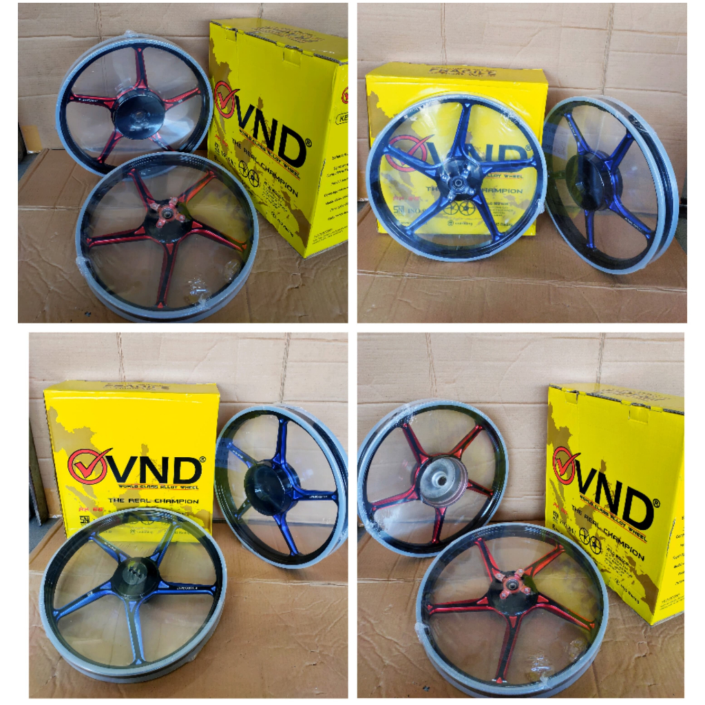 Jual Velg Racing Pelek Veleg Racing VND ak55 Honda Click Vario 125 vario 150 ring 17 Model Enkei ...