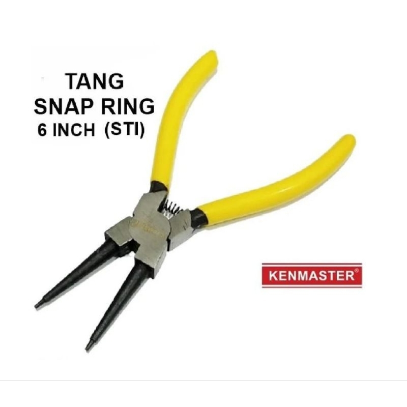 Jual TANG SNAP RING 6 INCH KENMASTER TANG CIRCLIP LURUS TEKAN TUTUP ...