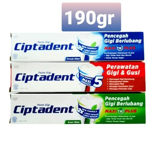 Jual Ciptadent Pasta Gigi 190GR | Shopee Indonesia