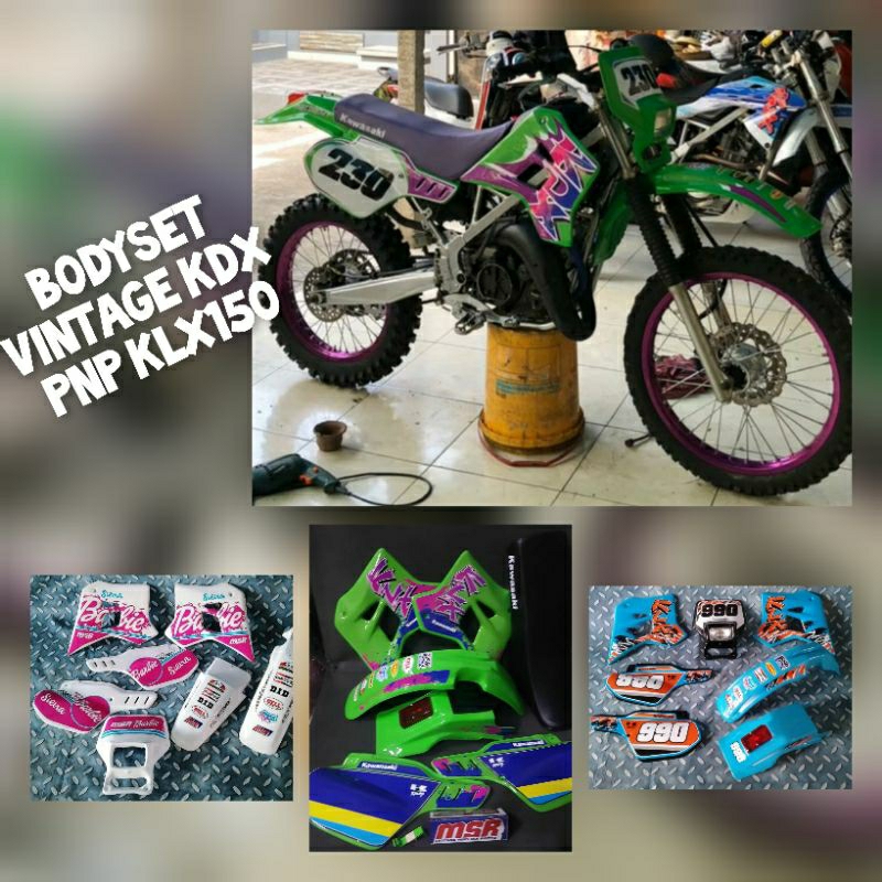 Jual bodyset trail klasik pnp klx body trail vintage pnp klx body trail ...