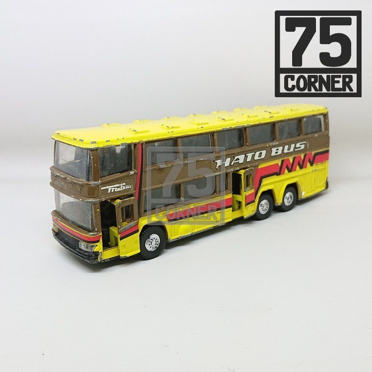 Jual [ 75 CORNER ] Diapet Yonezawa Hato Bus Double Decker Bis Tingkat ...