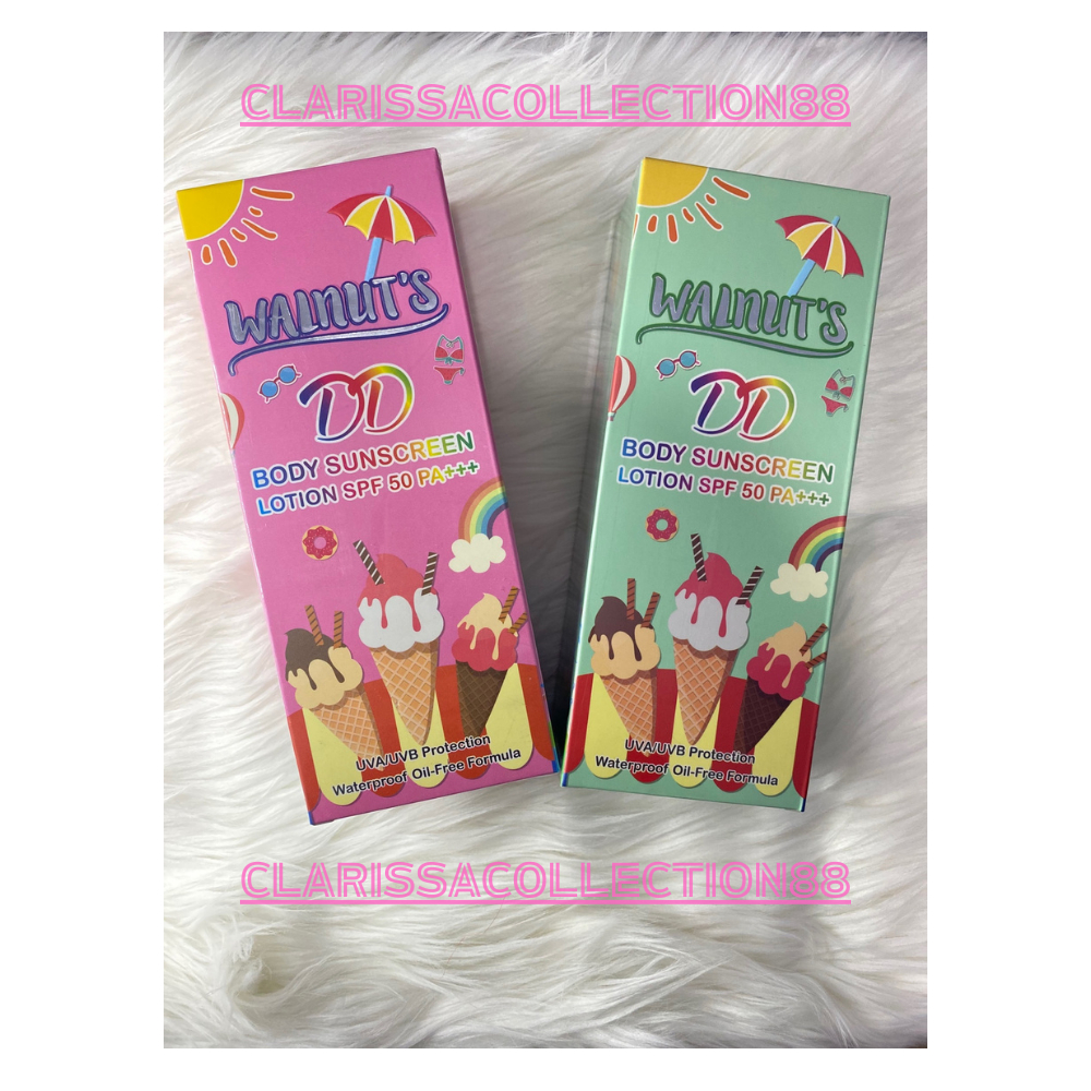 Jual DD WALNUTS DD BODY SUNSCREEN LOTION SPF 50 PA+++ ISI 150ml ...