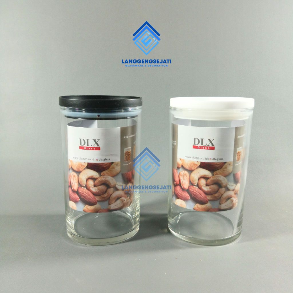 Jual TOPLES KACA DLX CANARY B KEDAP UDARA TUTUP PLASTIK UKURAN 880ML | Shopee Indonesia