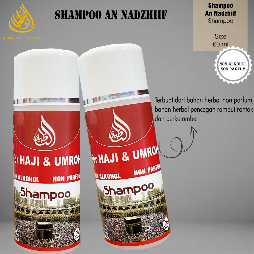 Jual GROSIR Shampo shampoo sampo sampho Mandi An Nadzhiif 60 ML Herbal ...