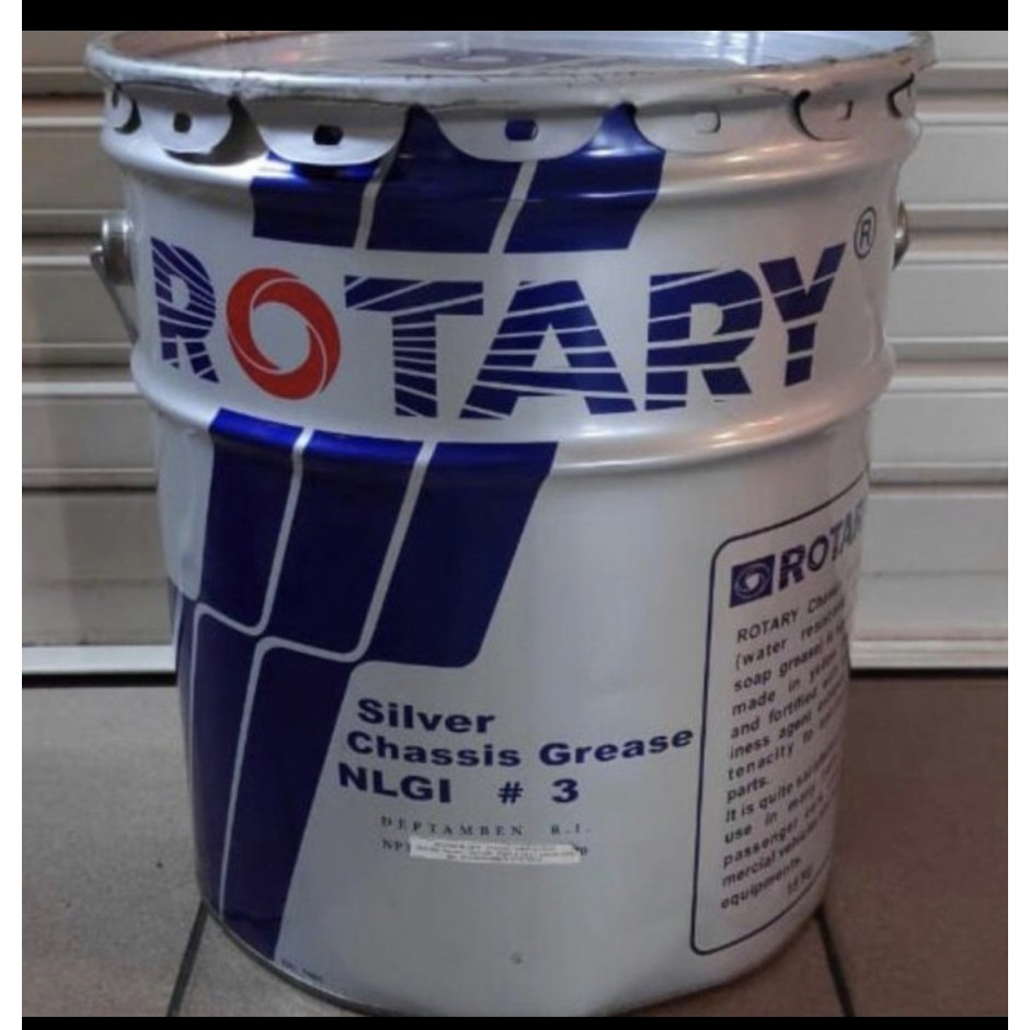 Jual Rotary grease silver chassis grease nlgi 3 1 pail | Shopee Indonesia