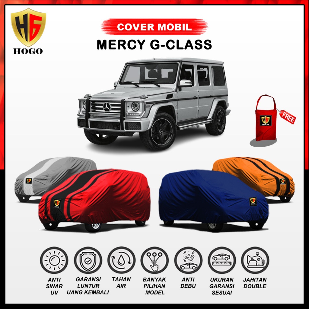 Jual Hogo Body Cover Sarung Mobil Mercy G Class Selimut Mercedes Benz G ...