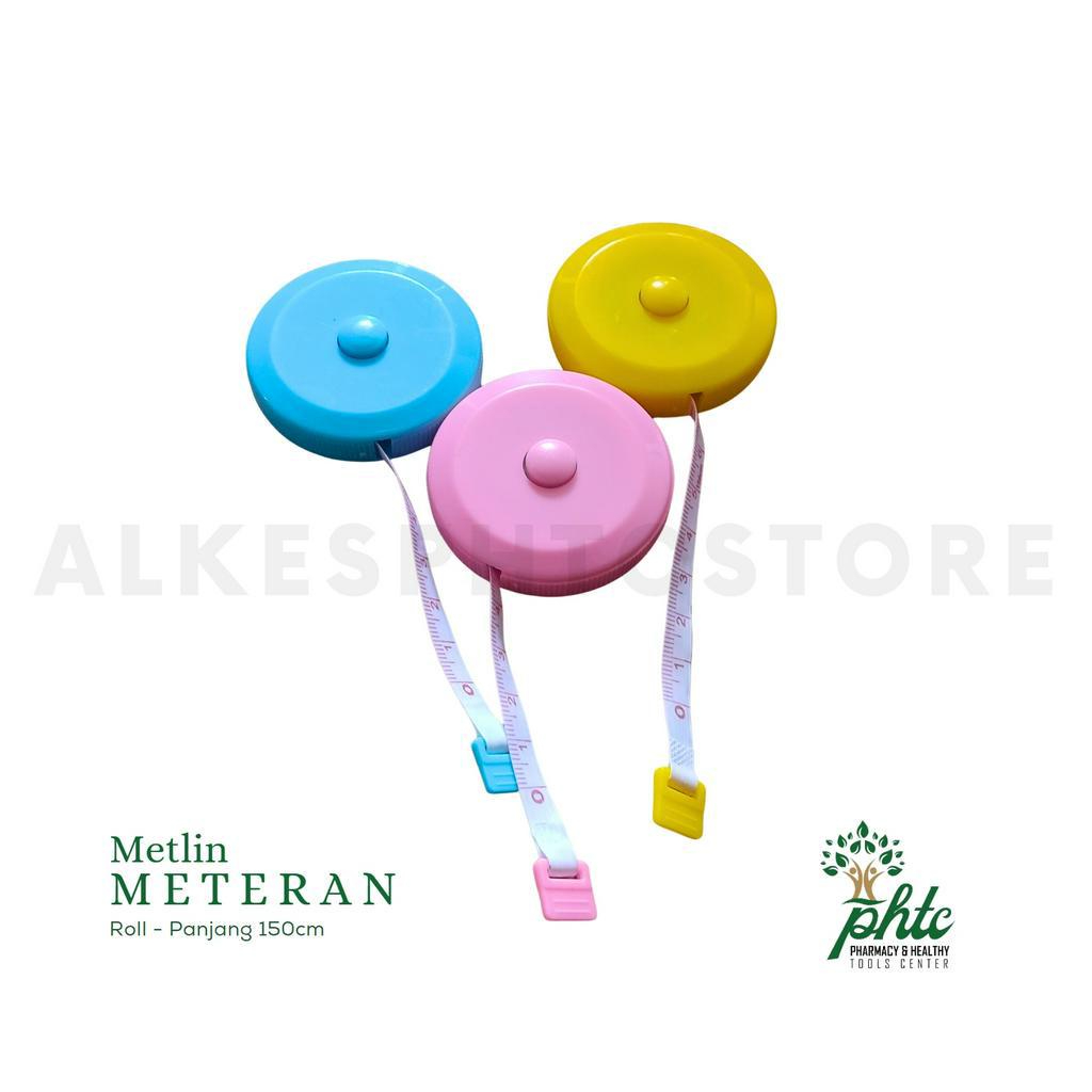 Jual Metlin l Meteran Bulat 150 cm l Alat Meteran Roll | Shopee Indonesia