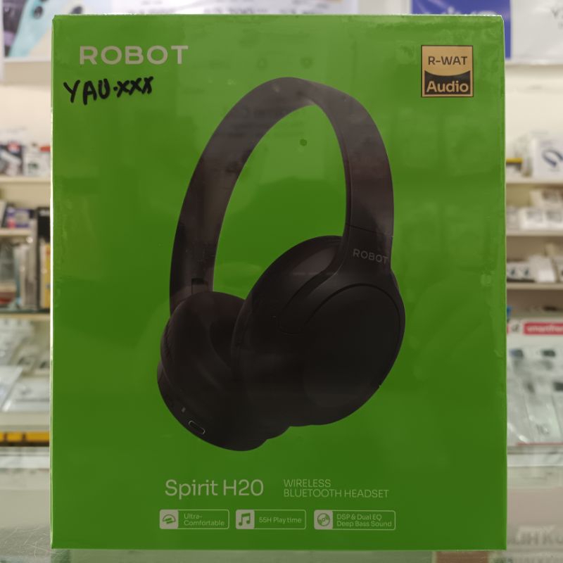 Jual Headphone Bluetooth Robot Spirit H20 | Shopee Indonesia