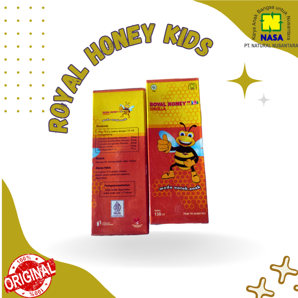 Jual Royal Honey Kids Nasa Original | Shopee Indonesia