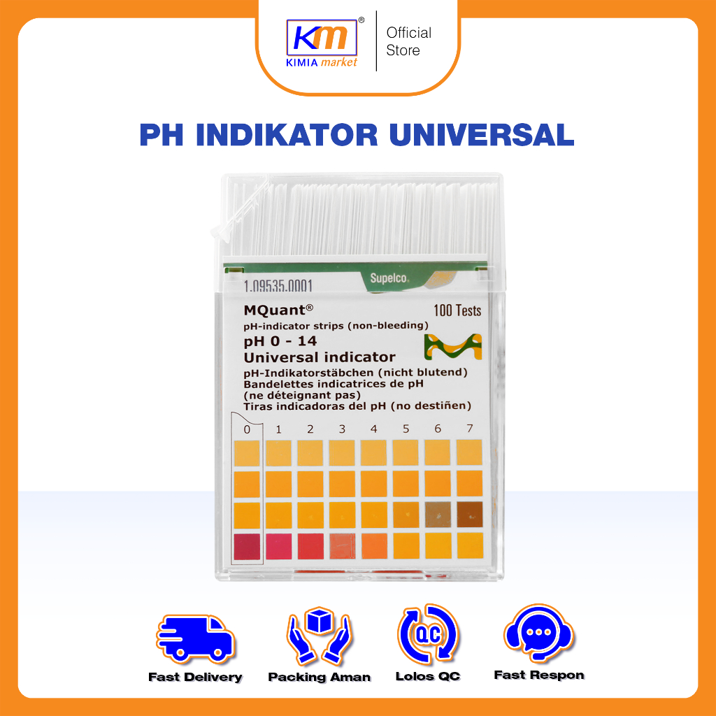 Jual Kertas pH MERCK / pH indikator universal | Shopee Indonesia