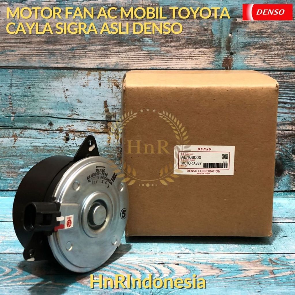 Jual Motor Fan Radiator AC Mobil Toyota Cayla Calya Sigra ASLI DENSO ...