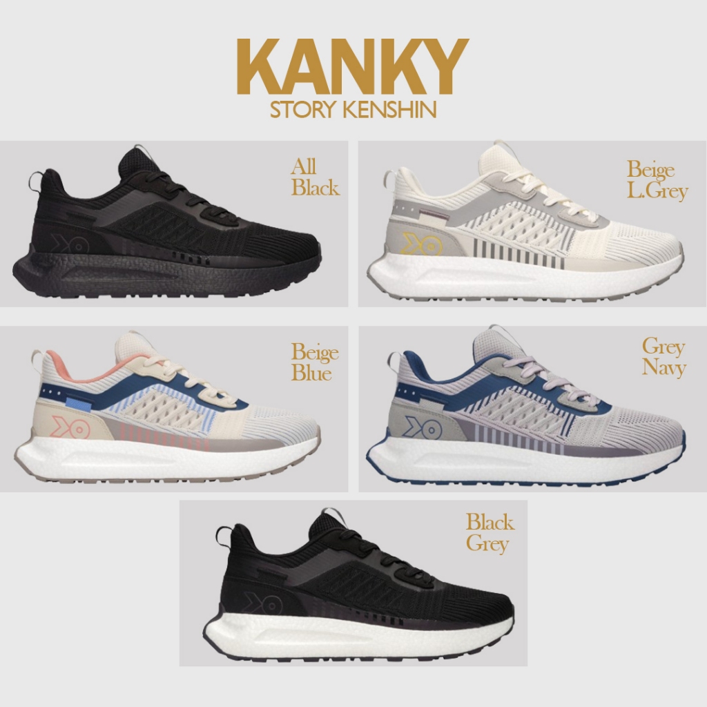 Jual Kanky Story Kenshin - Sepatu Sneakers Casual Sport Sekolah Pria ...