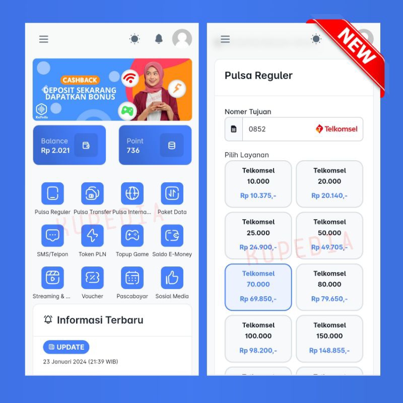 Jual SOURCE CODE PPOB & SMM | SCRIPT PPOB | SOURCE CODE | Shopee Indonesia