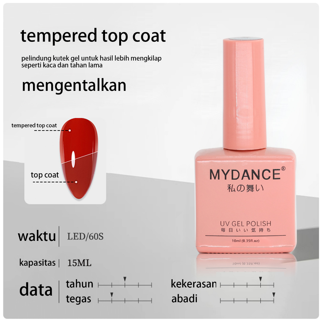Jual Top Coat Base Coat Tidak Mengandung Bahan Kimia Nail Polish UV Halal Muslimah Gel Nail ...