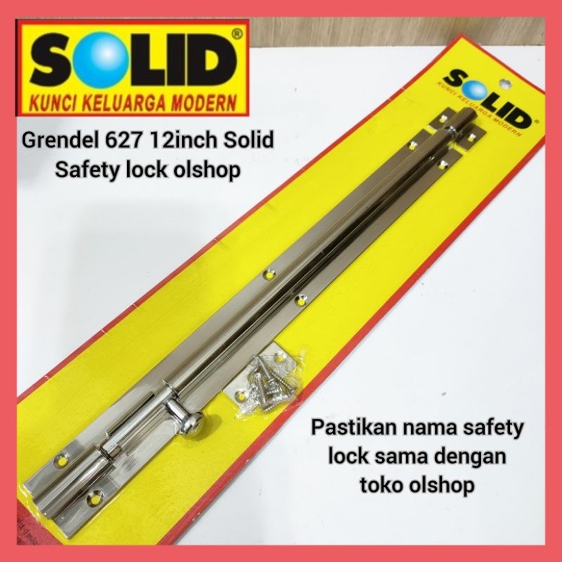 Jual Grendel 627 12inch solid | Shopee Indonesia