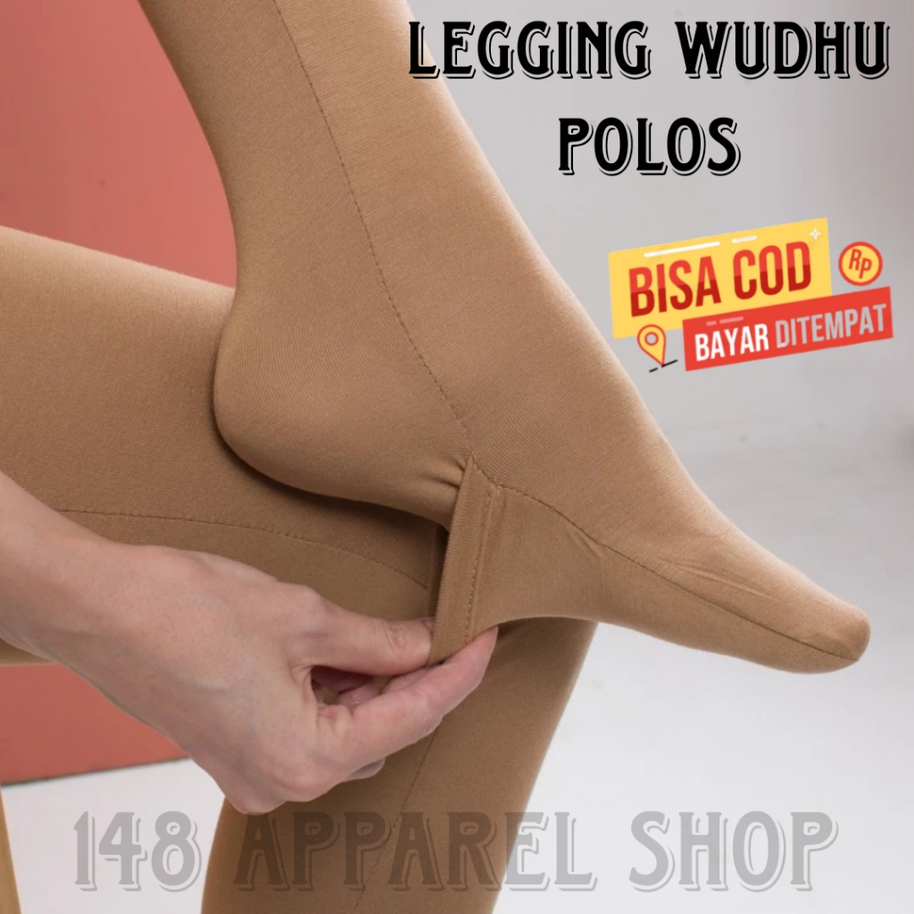 Jual Legging Wudhu Muslimah Polos Premium | Shopee Indonesia
