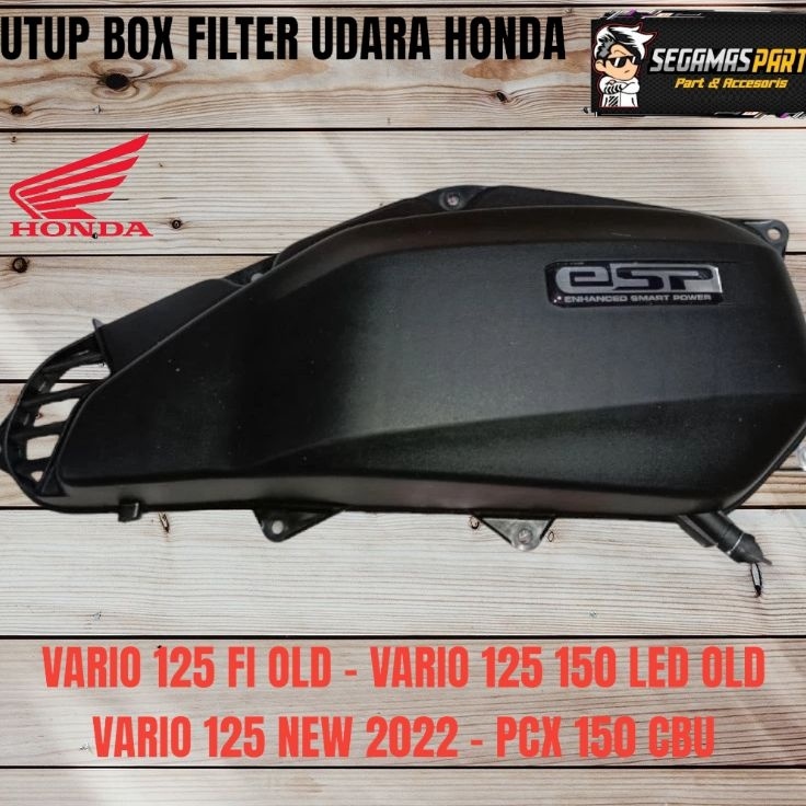 Jual YZi Tutup box filter udara Vario 125 fi techno Vario 125 15 led ...