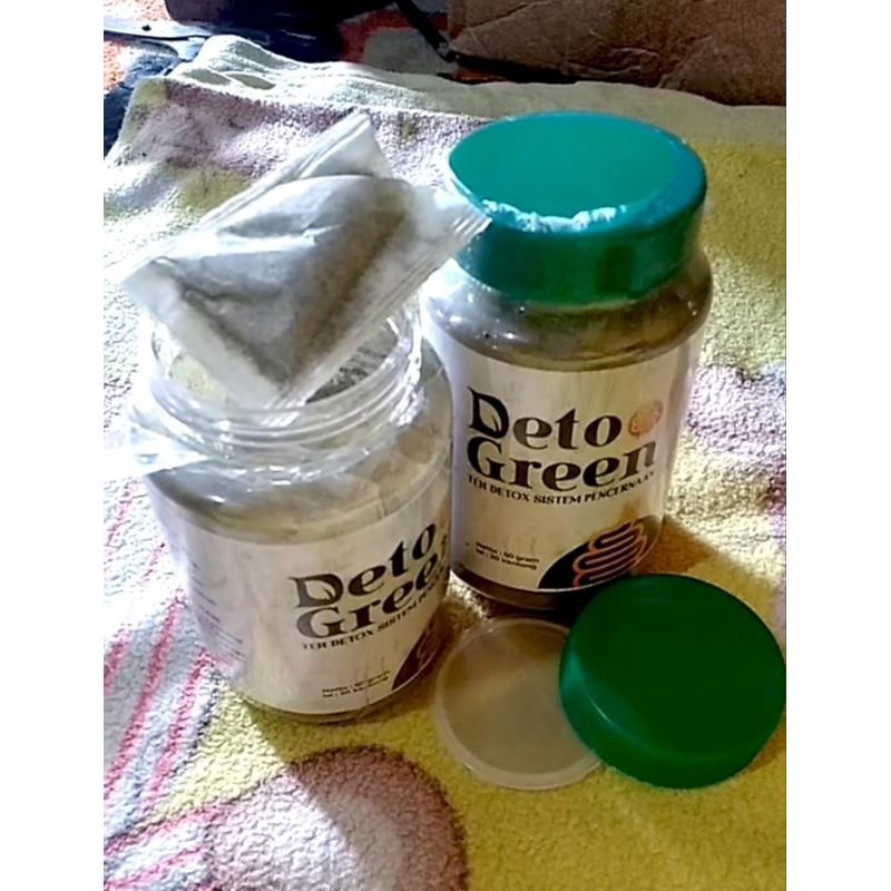 Jual DETOGREEN Isi 3 Pcs Teh Detox Pembersih Sistem Pencernaan Usus ...