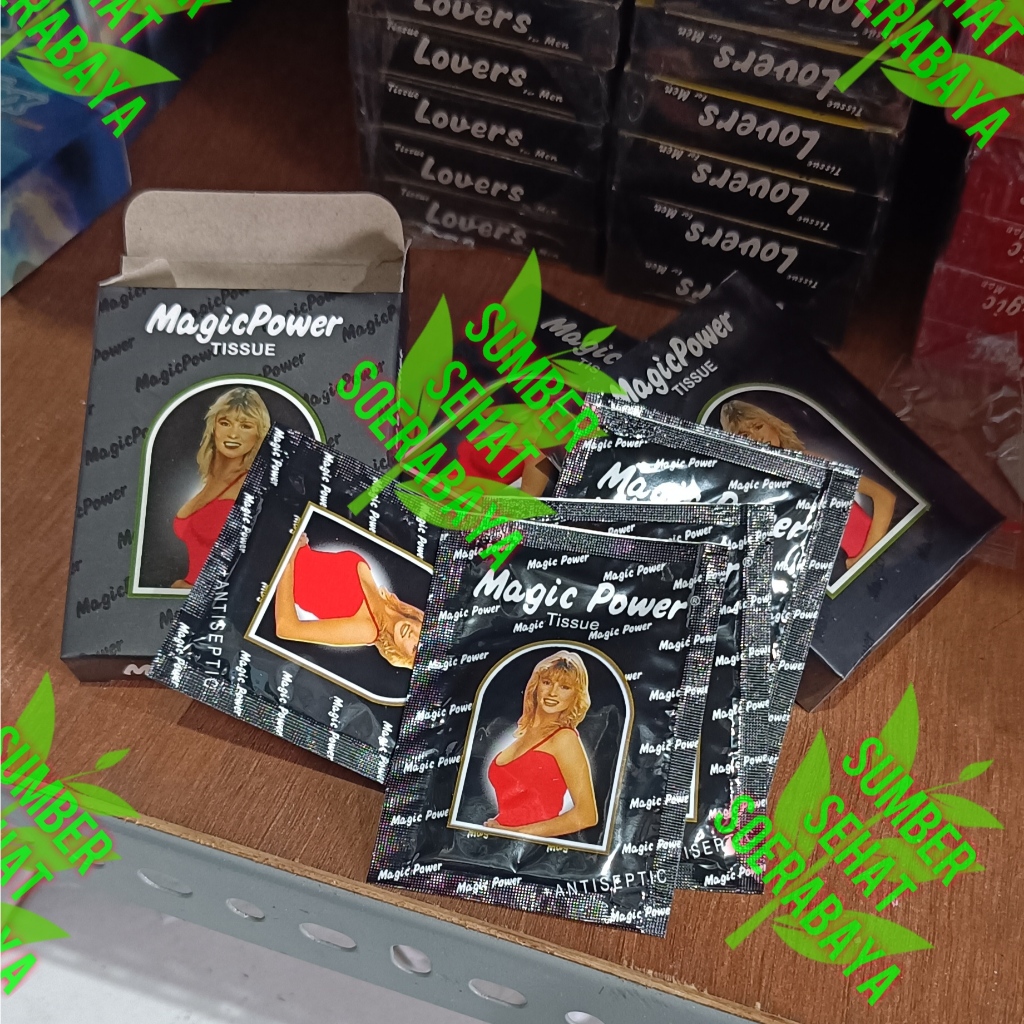 Jual tisu magic power hitam isi 6 sachet resmi kemenkes ri PKD ...