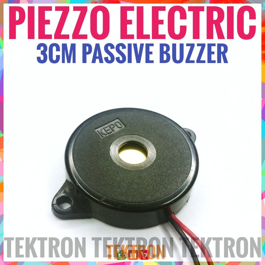 Jual BUZZER PIEZZO PASSIVE D 3.4cm T 8mm 34mm PIEZO 3cm PASIF | Shopee ...