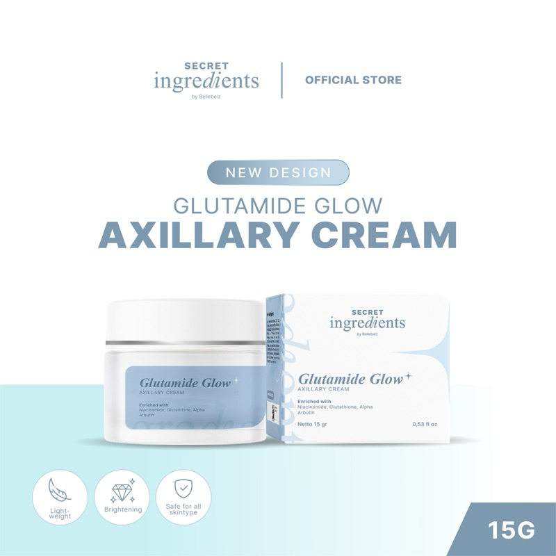 Jual SECRET INGREDIENTS - Glutamide Glow Axillary Cream | Shopee Indonesia