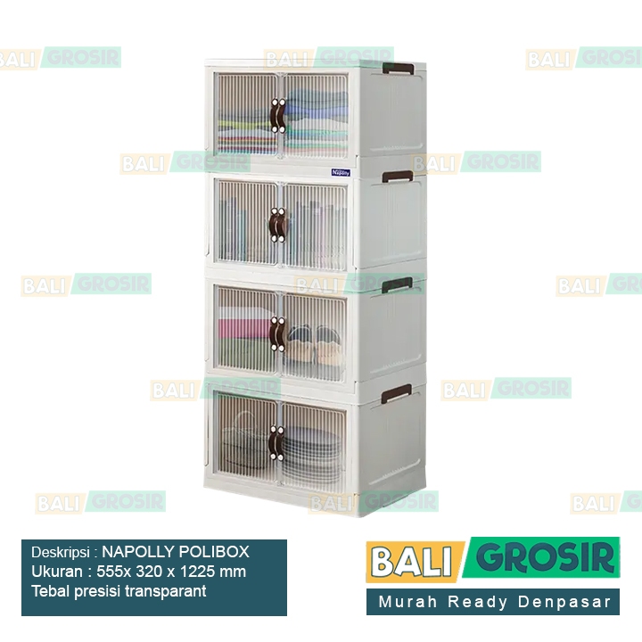 Jual Napolly box susun serbaguna portable lipat | Shopee Indonesia