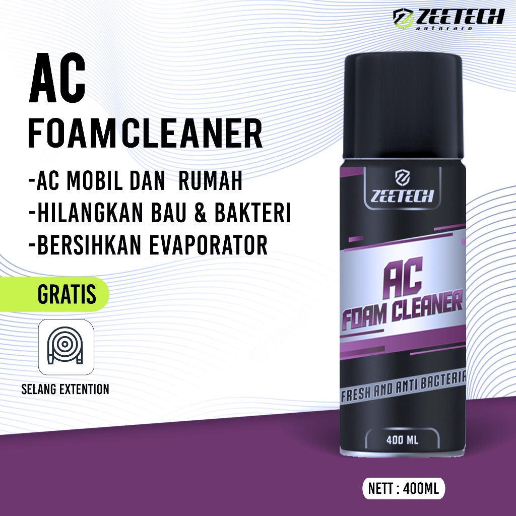 Jual AC CLEANER Pembersih AC Mobil zeetech autocare AC Refresher ...