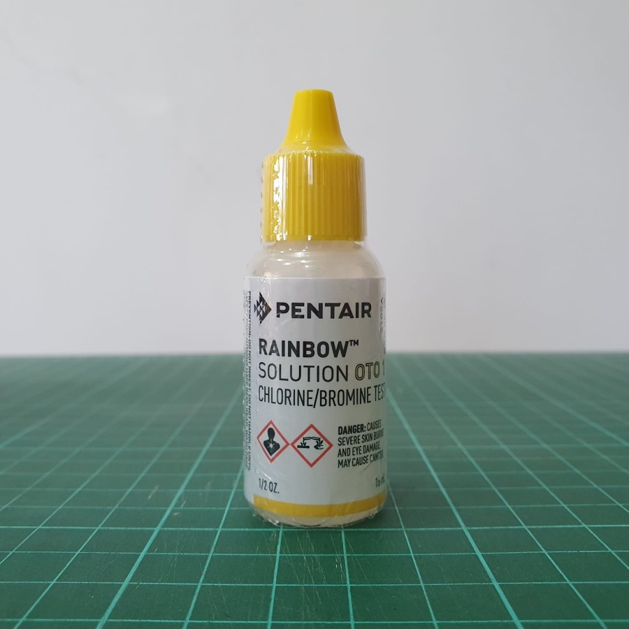 Jual Pentair Rainbow Solution Oto 1 Chlorine Bromine Test 15 mL Refill ...