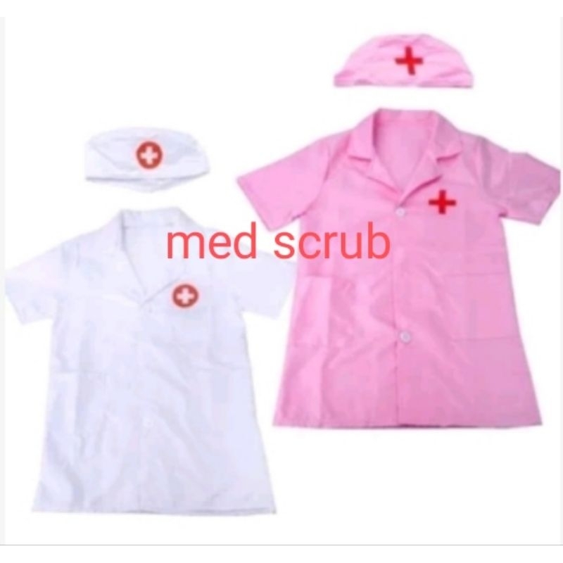 Jual JAS LAB + LOGO LENGAN PENDEK BAJU PROFESI ANAK PAUD TK SD | Shopee ...