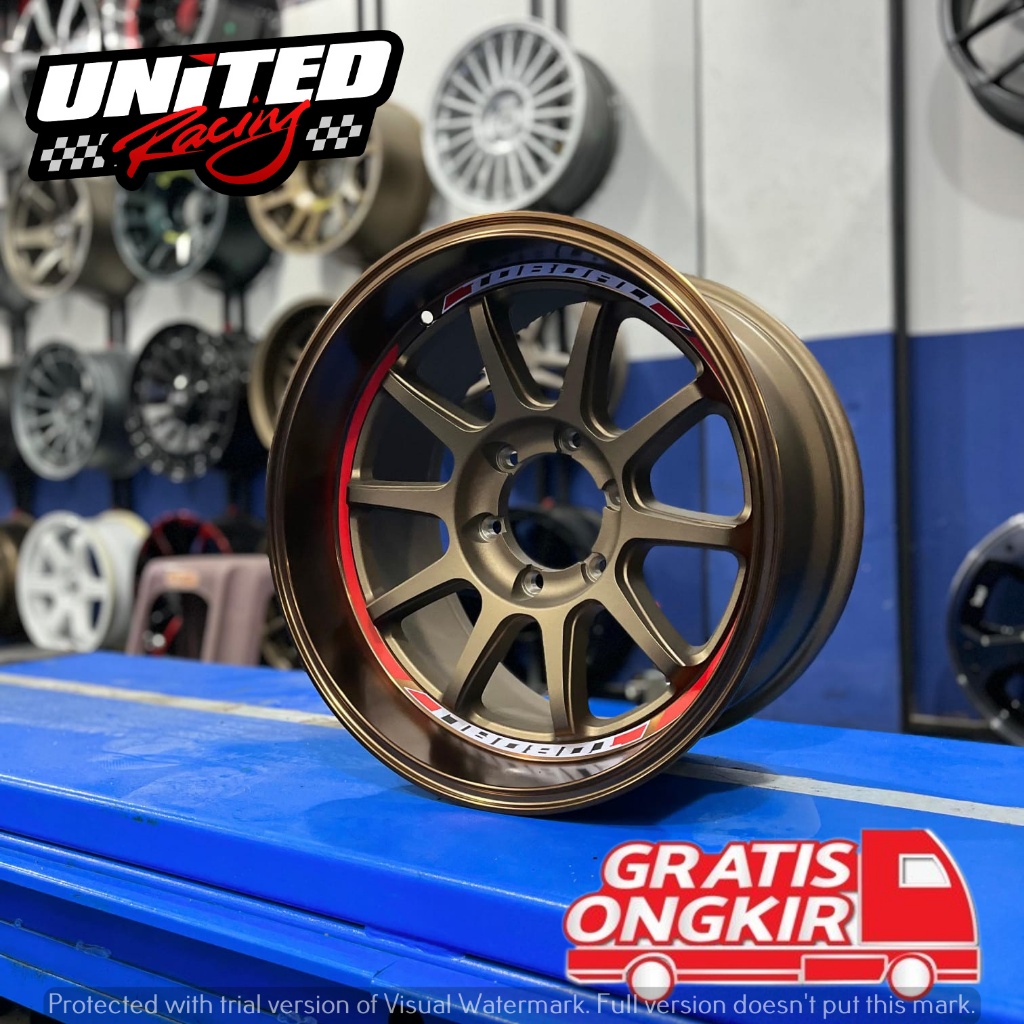 Jual VELG RALLY MOBIL PAJERO HILUX DOUBLE FORTUNER RING 18 HSR TOBOALI ...