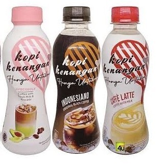 Jual KOPI KENANGAN cafe latte/indonesiano botol 220 ml | Shopee Indonesia