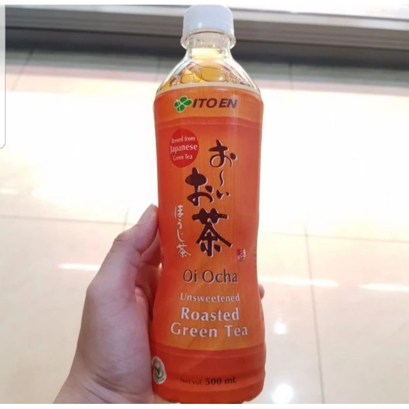 Jual Ito En Oi Ocha Unsweetened Roasted Green Tea 500ml | Shopee Indonesia