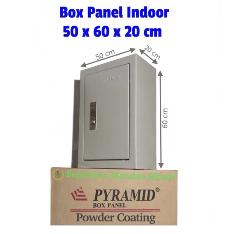 Jual Box Panel Listrik 50x60x20 Indoor Pyramid Powder Coating | Shopee ...
