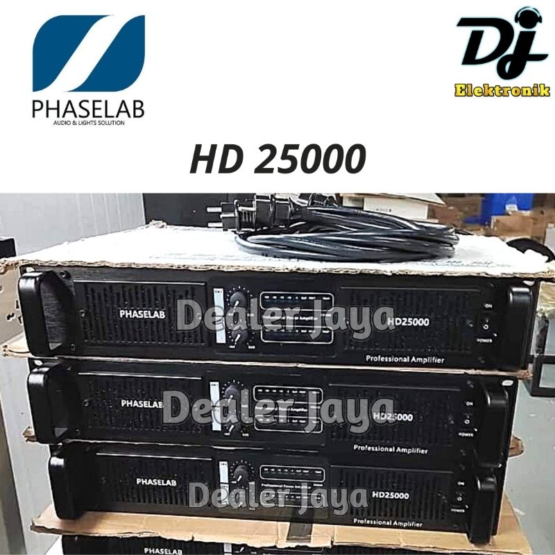 Jual Power Amplifier Phaselab / Phase Lab HD 25000 / HD25000 - 2 ...