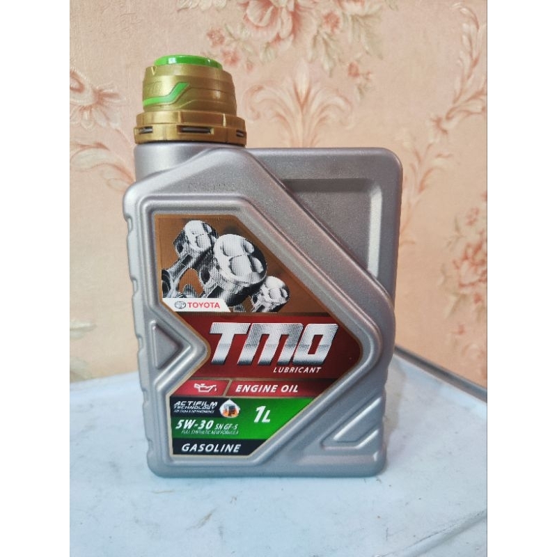 Jual TOYOTA TMO ENGINE OIL GASOLINE 5W-30 Full Synthetic 1lt | Shopee ...